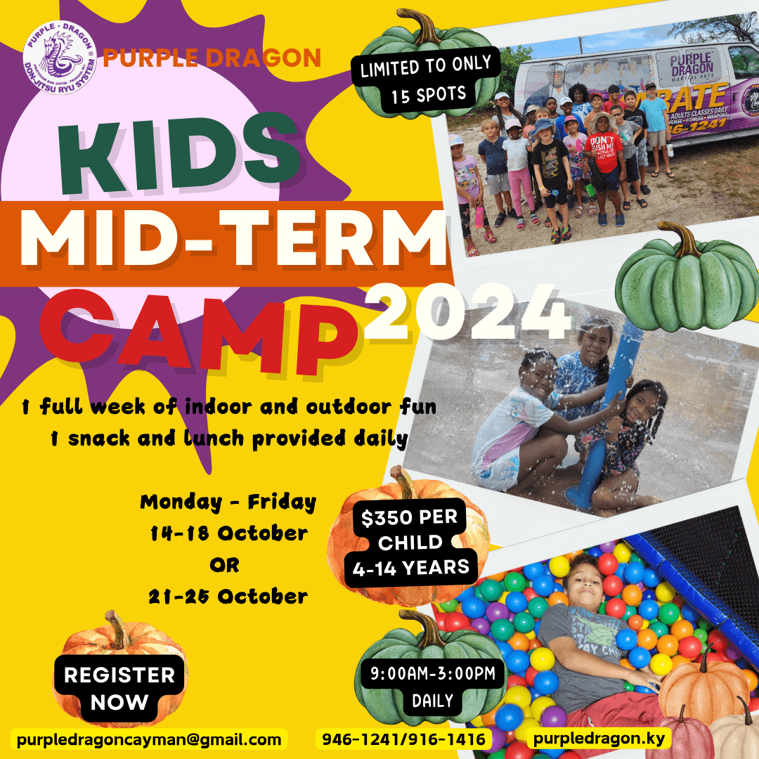 Purple Dragon Kids Mid-term Camp 2024 – Purple Dragon Cayman Islands